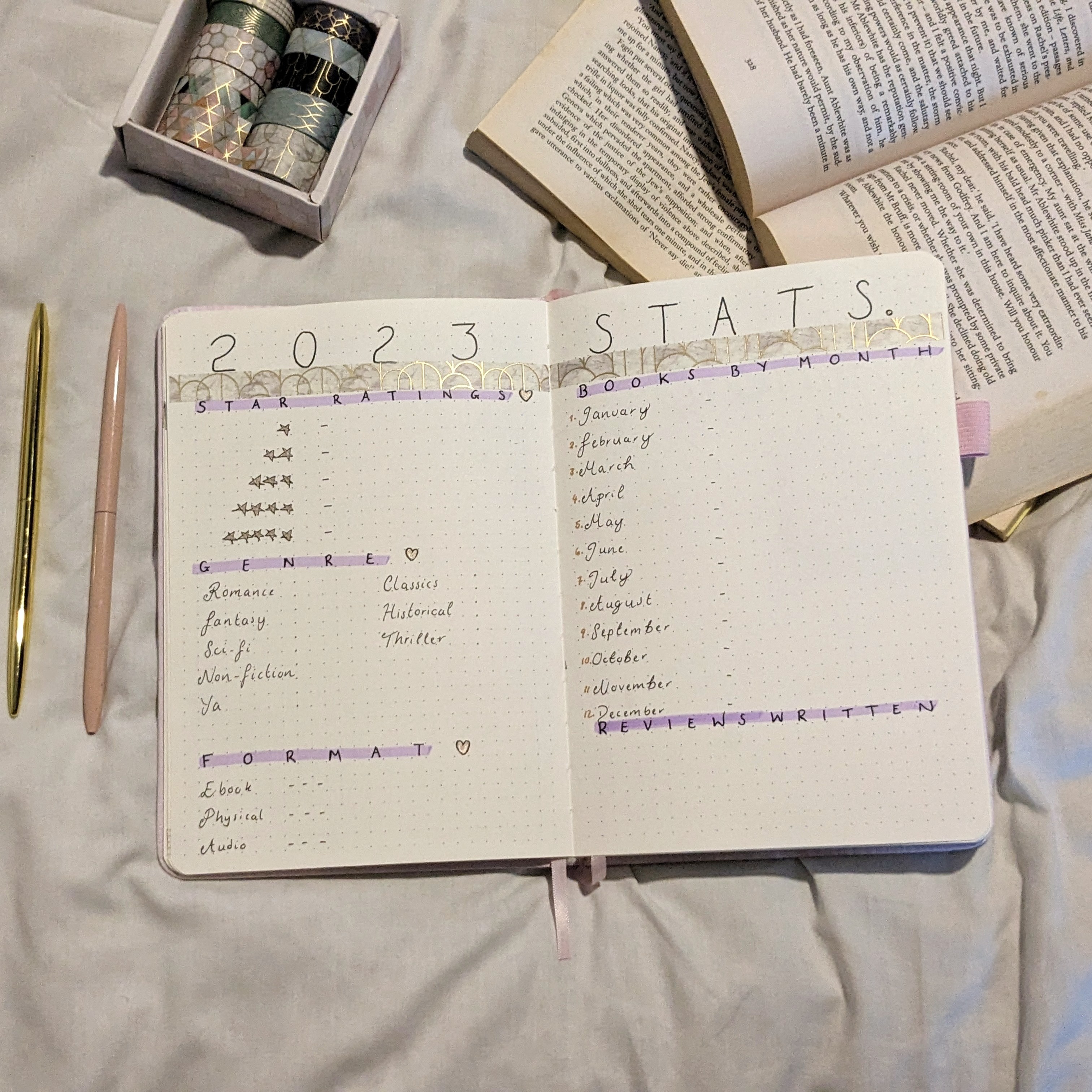 My 2023 Reading Journal (+PDF Downloads) – Read ‘N Riot